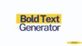 Bold Text Generator - [𝗖𝗼𝗽𝘆 𝗣𝗮𝘀𝘁𝗲] - StyloText