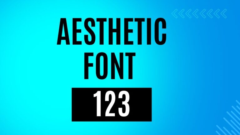 Aesthetic Font 123 - (𝓐𝓮𝒔𝓽𝒉𝓮𝓽𝓲𝓒 𝓕𝐨𝒏𝓽)