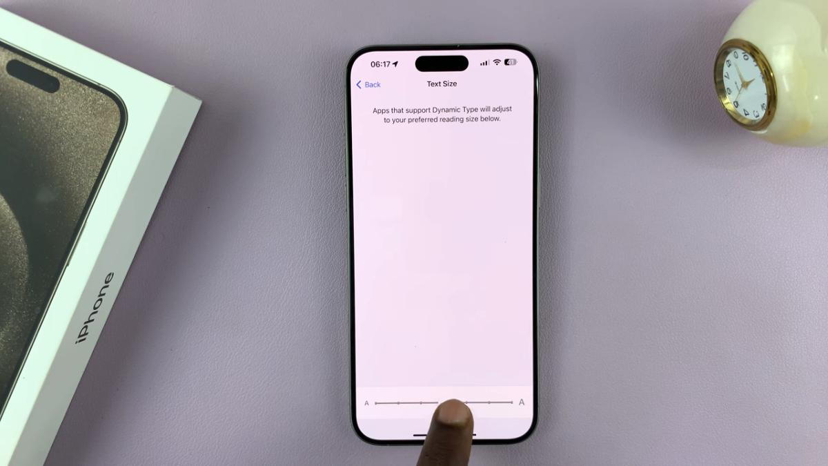 How To Change Font Size On IPhone 15 & IPhone 15 Pro